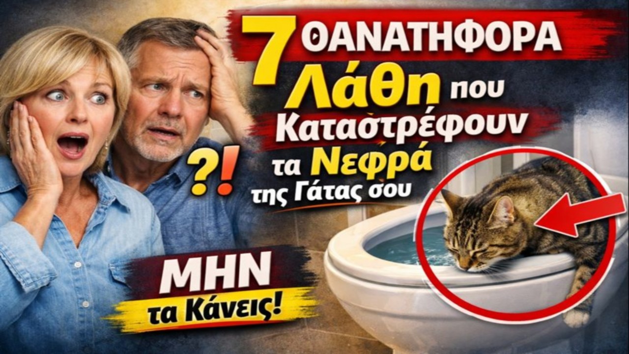 7 ΘΑΝΑΤΗΦΟΡΑ Λάθη που Καταστρέφουν τα Νεφρά της Γάτας σου 🙀 ΜΗΝ τα ...