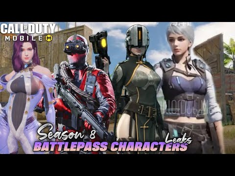 SEASON 8 ALL CHARACTERS | COLLABORATION WITH INCARNATION | COD MOBILE ...