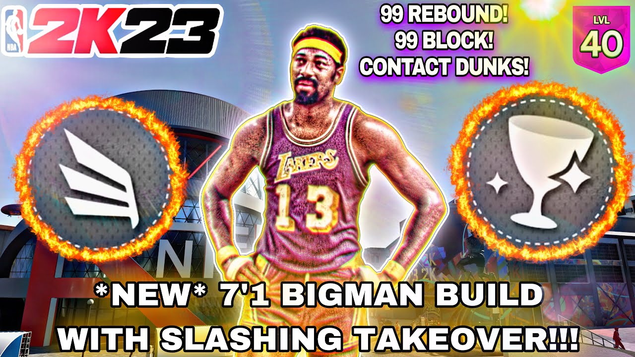NEW* 7’1 INSIDE CENTER WITH SLASHING TAKEOVER IS TOO OVERPOWERED IN NBA ...
