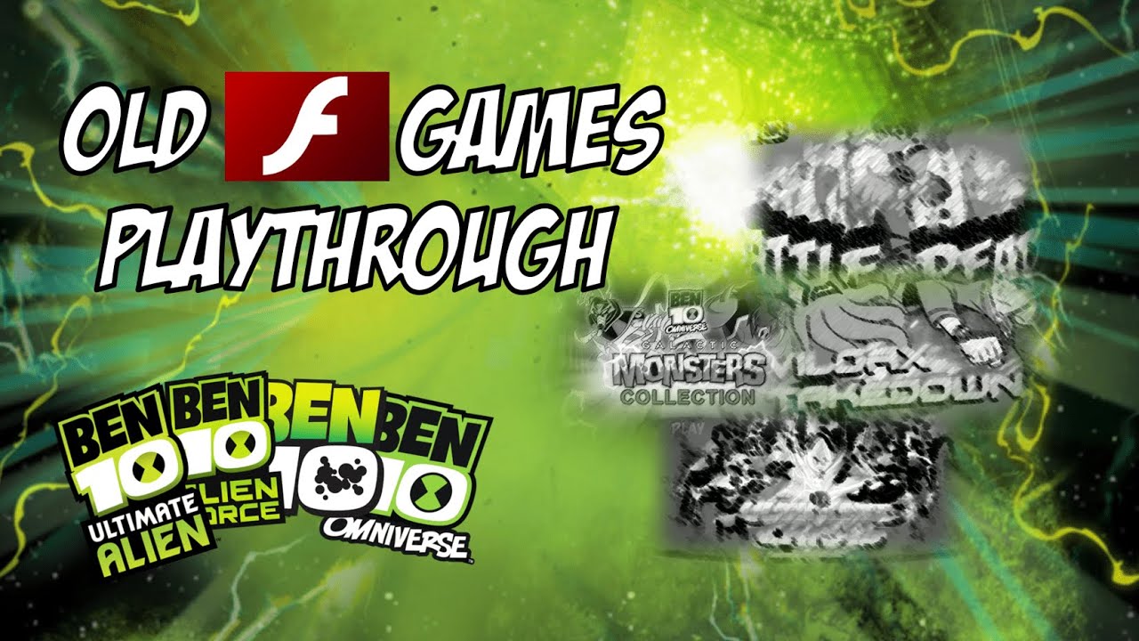 Old Ben 10 Flash Games Playthrough [#1] - YouTube