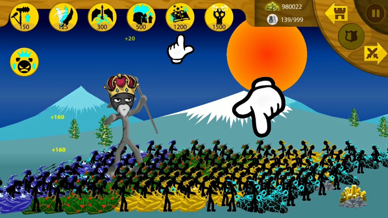 Ultimate Stick War Legacy MOD VIP: Swordwrath vs Miner Hustle Boss ...