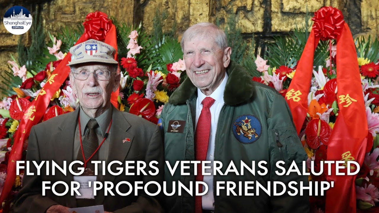 Flying Tigers veterans saluted after 80 yrs US force's participation in ...