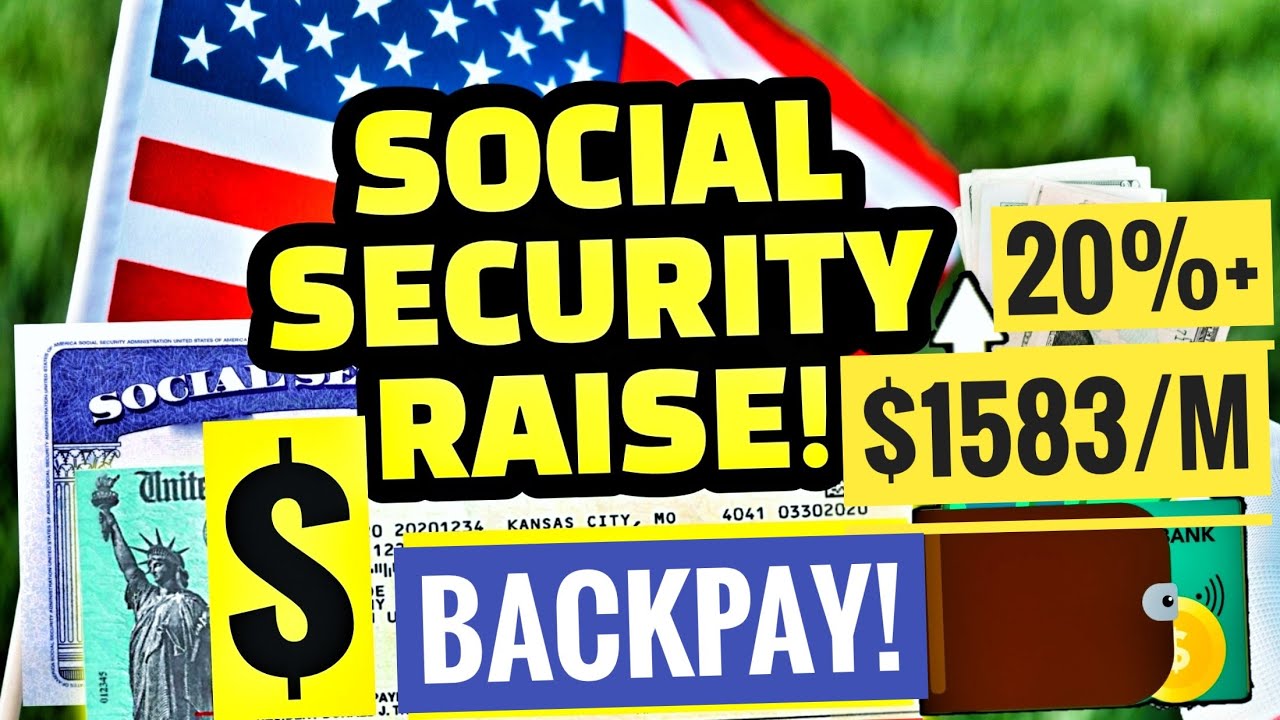 🥳Good News!📈Social Security Increase Pay Hike to $1,583 Confirmed !💰20. ...