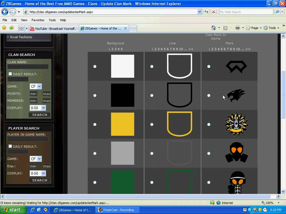 How to make clan picture in Crossfire 2013 - YouTube
