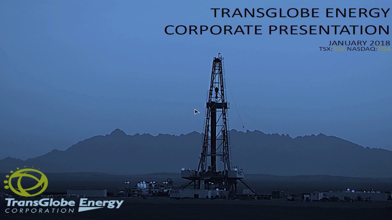 Transglobe Energy's Randy Neely presents to investors at the Oil ...