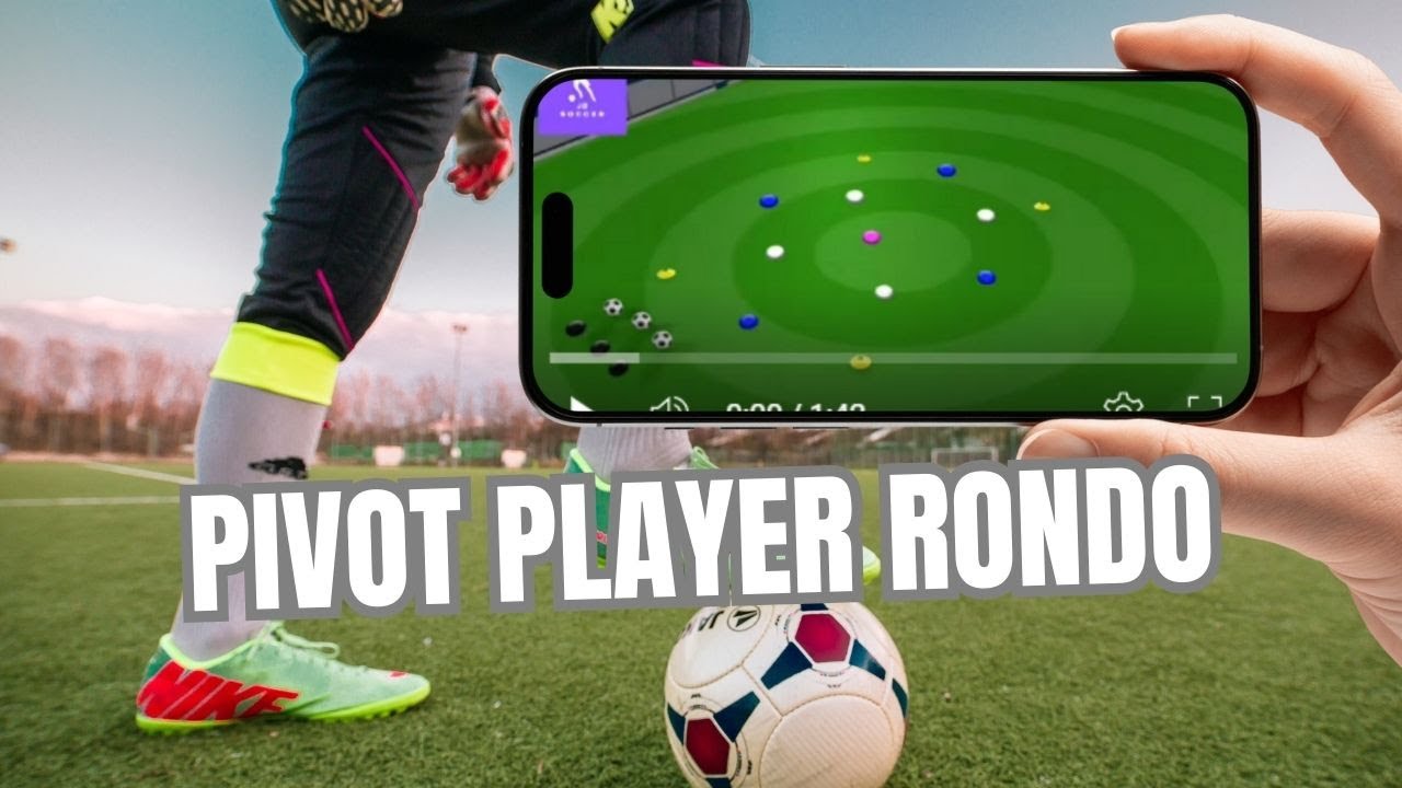 Soccer Drill | Pivot Player Focus - YouTube