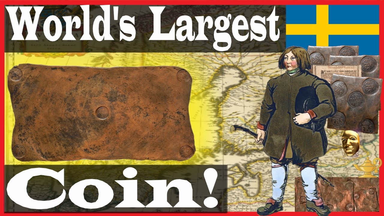 Dark Side History: The Swedish Giant Plate Coins! (17-19th Centuries ...