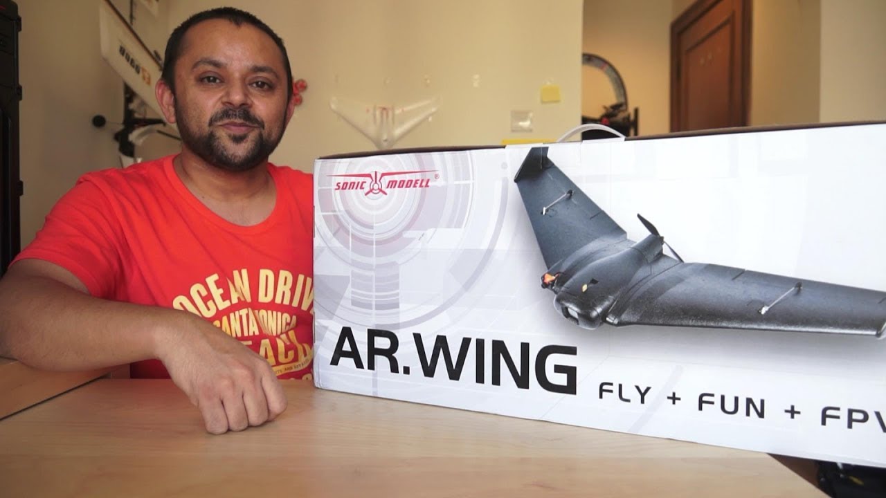 A Superb FPV Racing Flying Wing SonicModell AR Wing Unboxing - YouTube