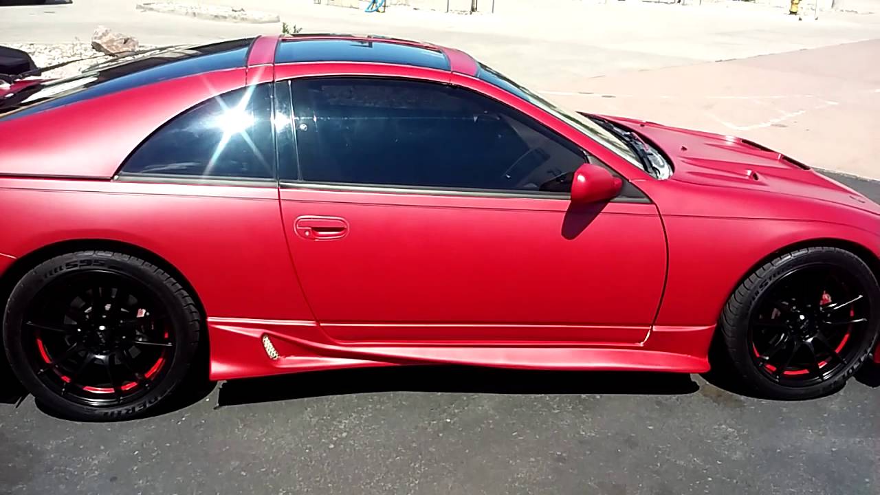 300zx red wrap - YouTube
