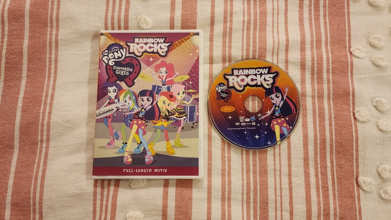 Opening To My Little Pony Equestria Girls Rainbow Rocks 2014 DVD - YouTube