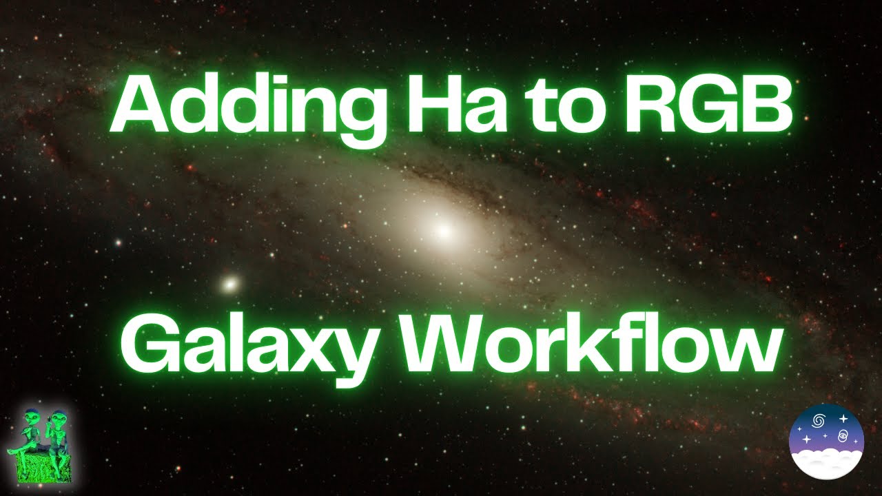 Enhancing Galaxies with H-Alpha: Adding Ha Data to RGB Images - YouTube