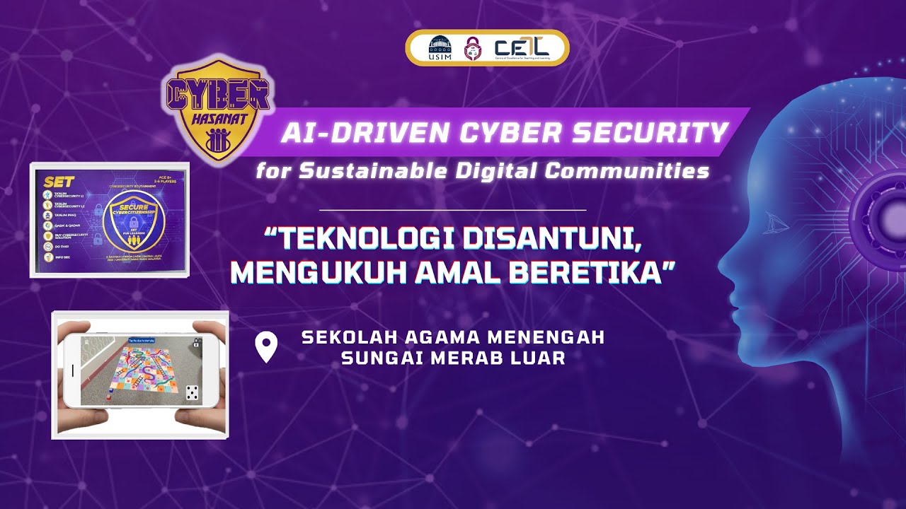 VIDEO ACTIVITY CYBER HASANAT: TEKNOLOGI DISANTUNI, MENGUKUH AMAL ...