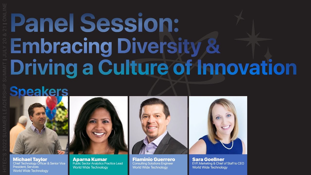Panel Session: Embracing Diversity and Driving a Culture of Innovation ...