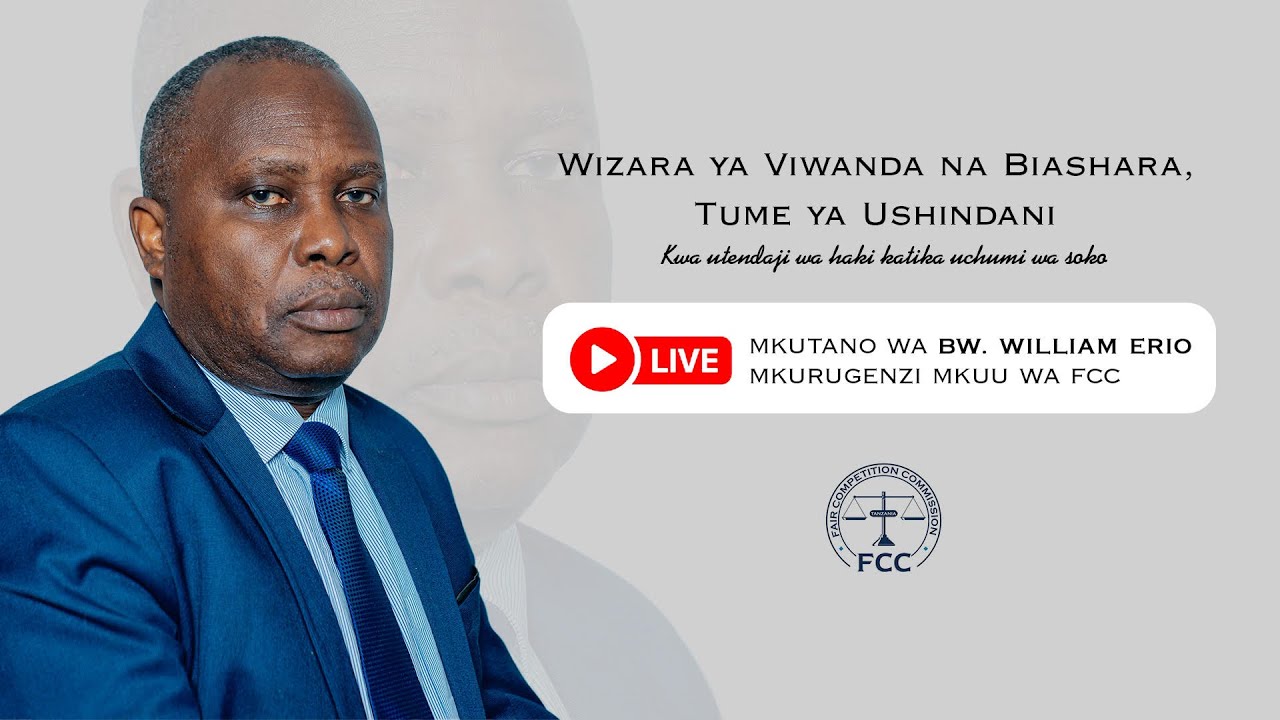 MKUTANO WA MKURUGENZI MKUU WA FCC BW. WILLIAM ERIO NA WAANDISHI WA ...
