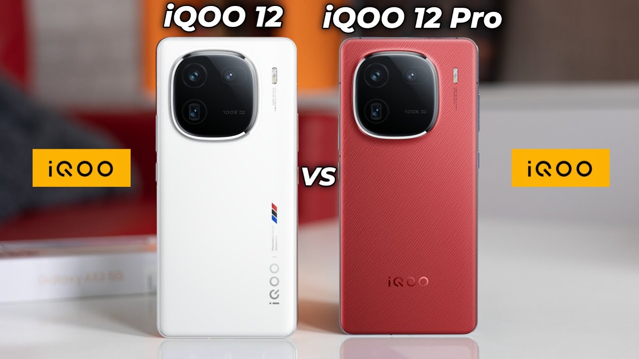 iQOO 12 VS iQOO 12 Pro || Full Comparison ⚡ Which one is Best - YouTube