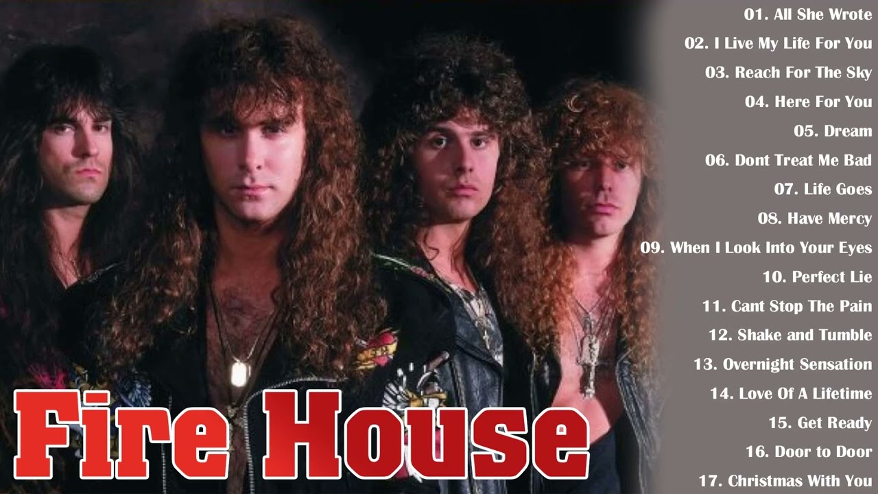 FIRE HOUSE Greatest Hits 2022 Mix || Best Songs Of FIRE HOUSE Full ...
