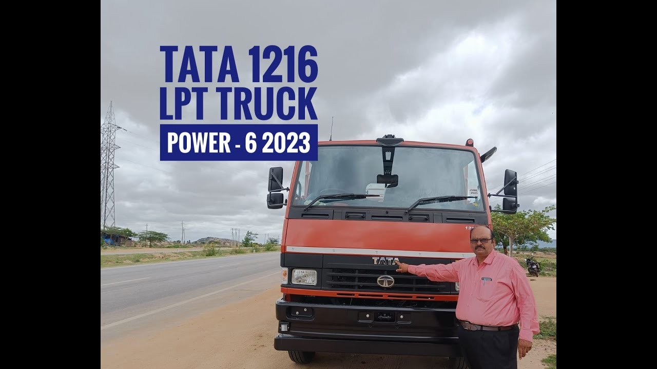 TATA 1216 LPT Truck BS- VI 2023 || Tata 1216 Power - 6 || Vasundhara ...