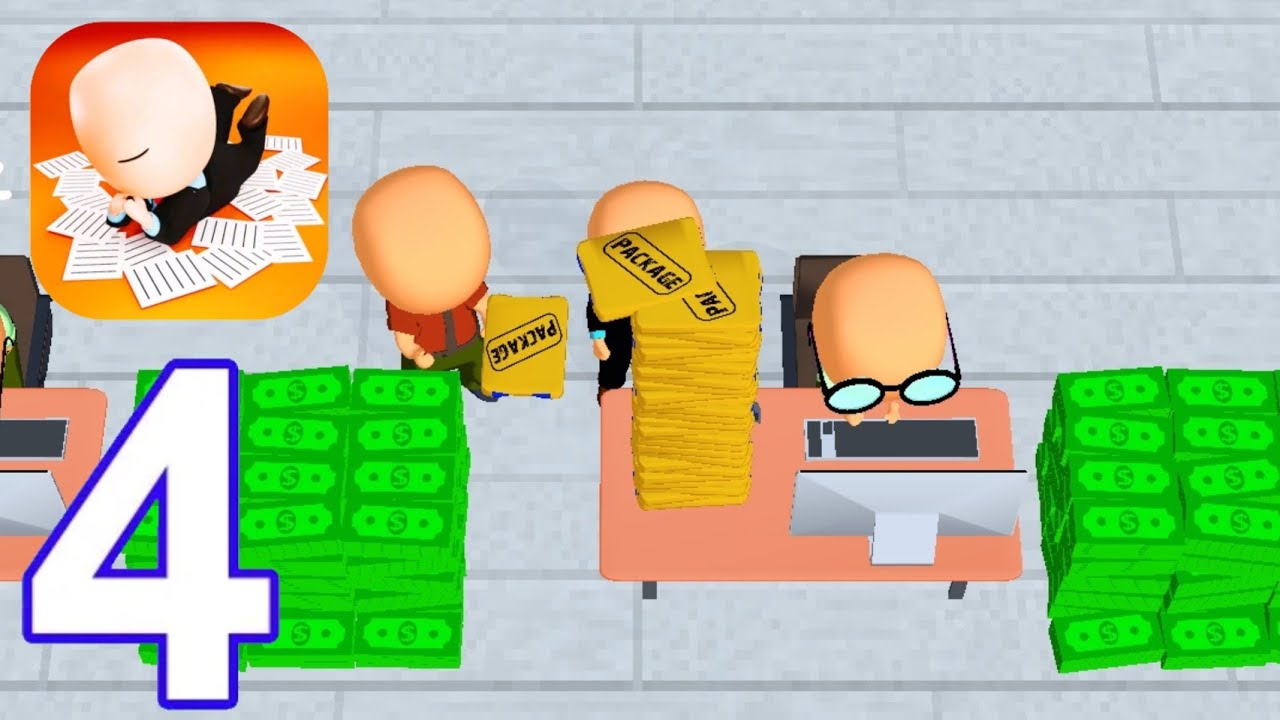 Office Fever 💵 - Gameplay Walkthrough - Part 4 (Android,ios) - YouTube