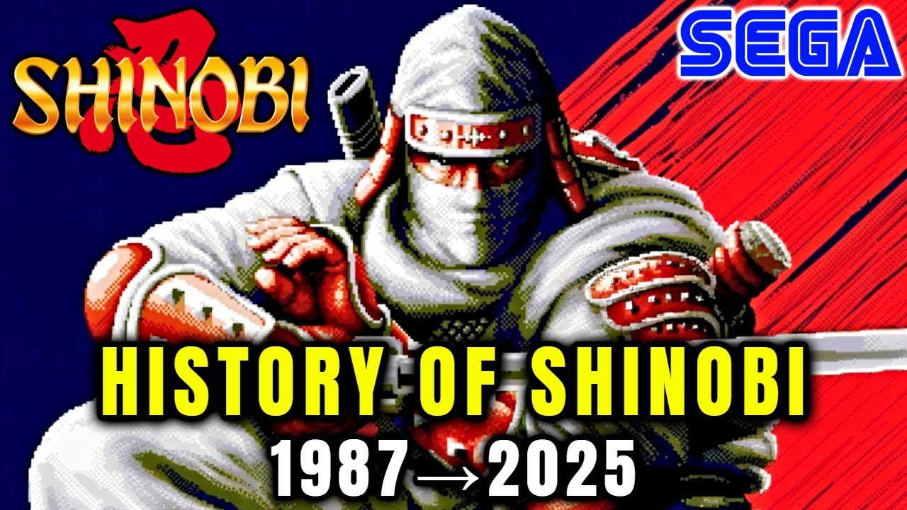 A History of the Shinobi Game Series By Sega – Explored - YouTube