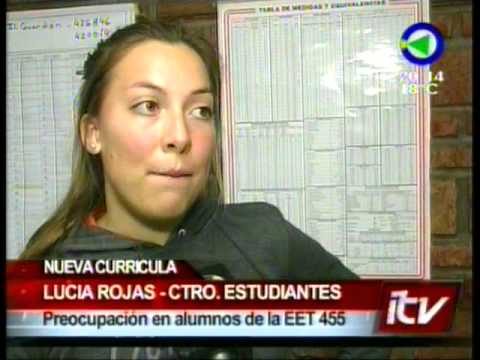Lucia Rojas centro estudiantes EET 455 - YouTube