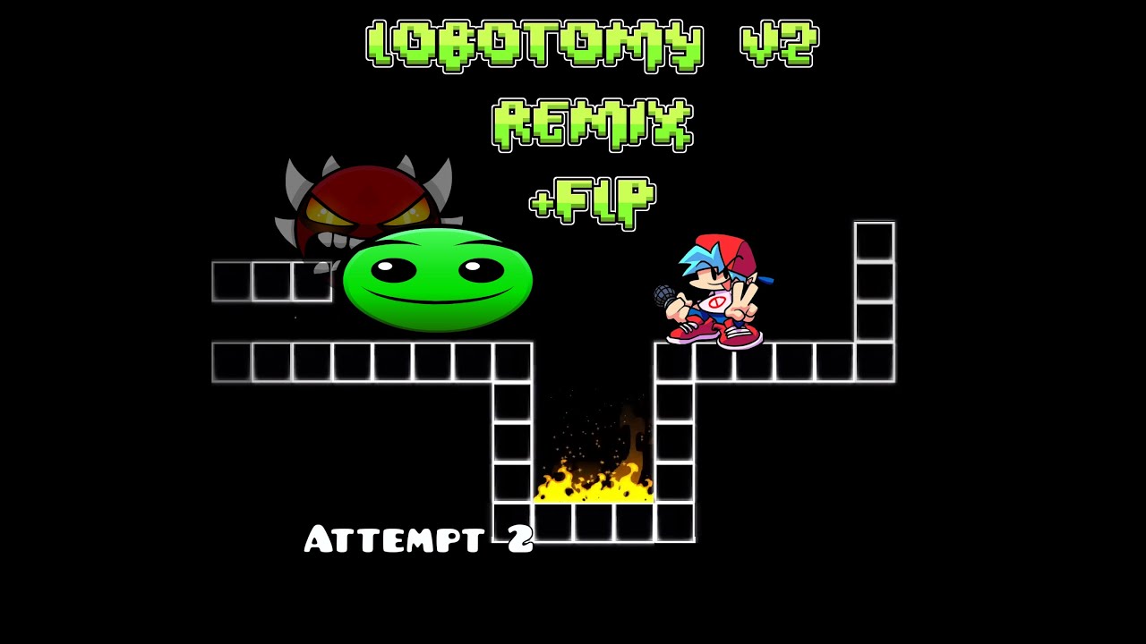 FNF - LOBOTOMY DASH FUNKIN' LOBOTOMY V2 REMIX (+FLP) - YouTube