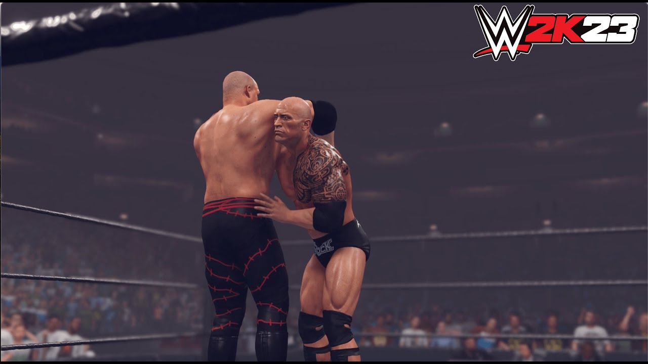 THE ROCK VS KANE | WWE GAMEPLAY | WWE 2K23 GAMEPLAY | 4K - YouTube