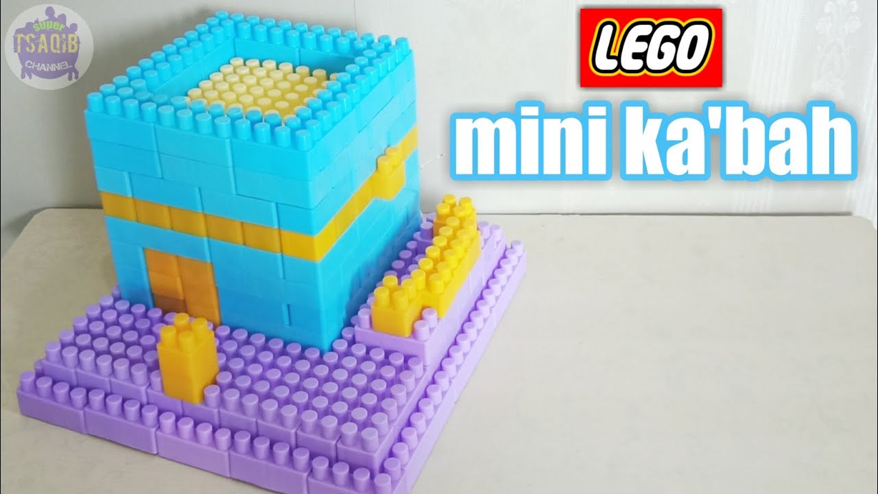 Membuat miniatur ka'bah dari lego - YouTube