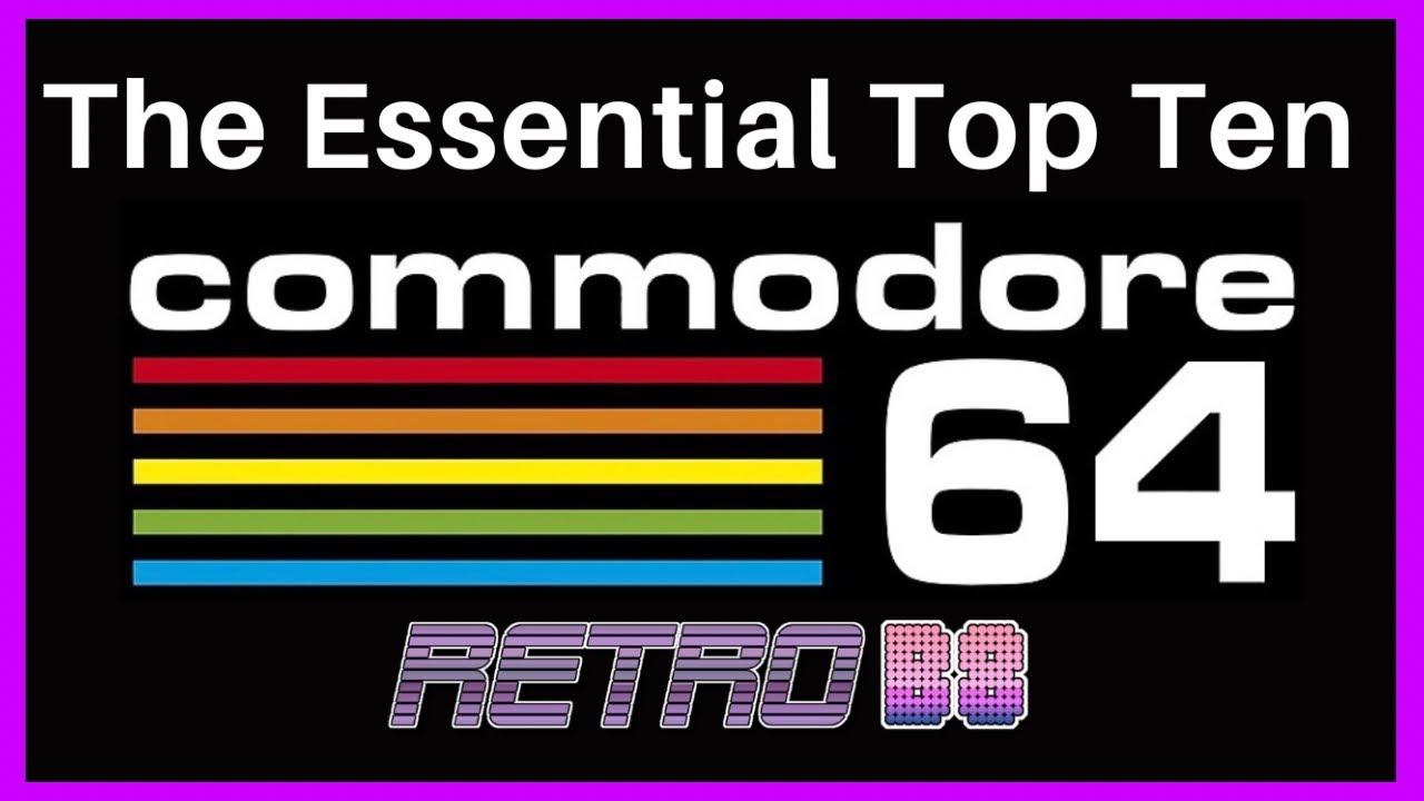 The Essential Top Ten: The 10 Greatest Commodore 64 Games - YouTube