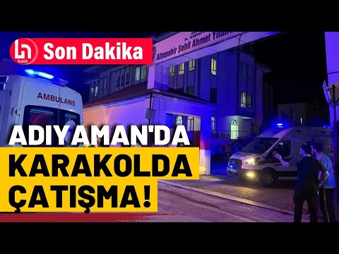 Adıyaman'da bir polis, meslektaşlarına ateş açtı: 2 şehit!