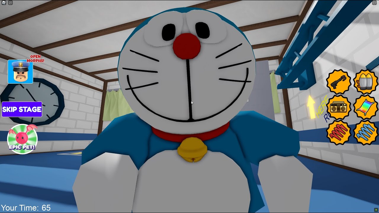 DORAEMON BARRY'S PRISON RUN! (Obby) full game play walkthrough - YouTube