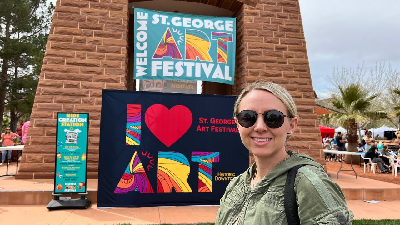St George Art Festival - Living in St George Utah - YouTube