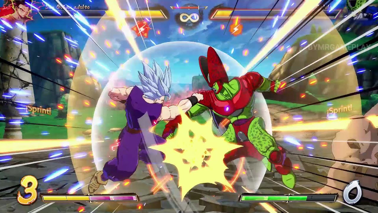 Dragon Ball Fighterz Gohan Beast vs Perfect Cell Max - YouTube