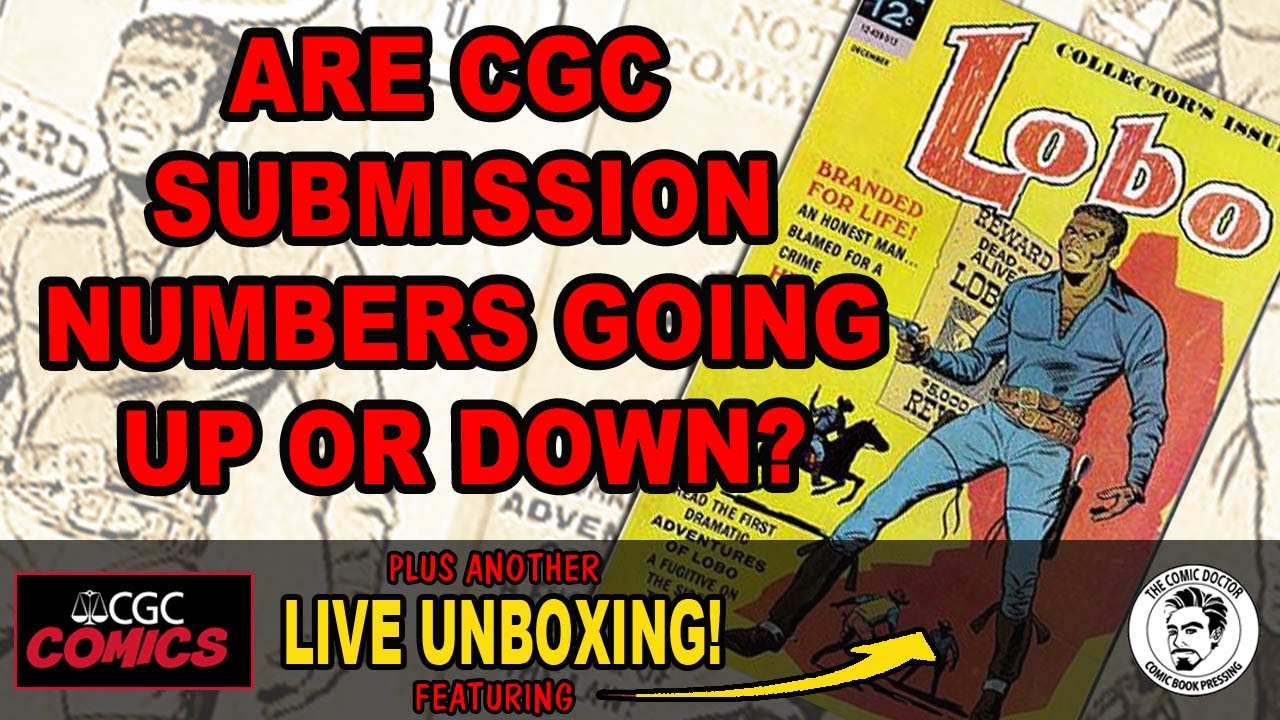 Are CGC Submission Numbers on the rise?? PLUS 2 BOXES TO SHARE! - YouTube