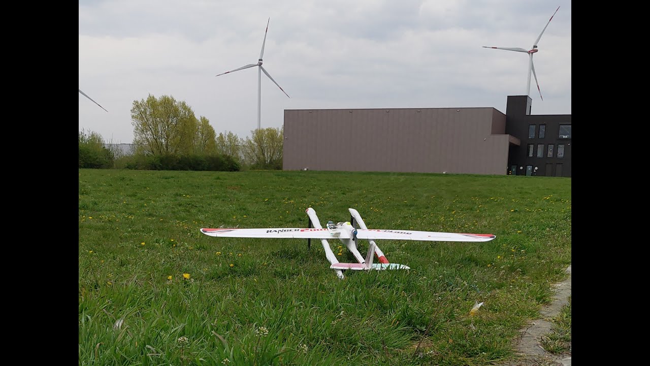 Home made RC fixed wing launcher / volantex Ranger 2000 / DJI FPV - YouTube