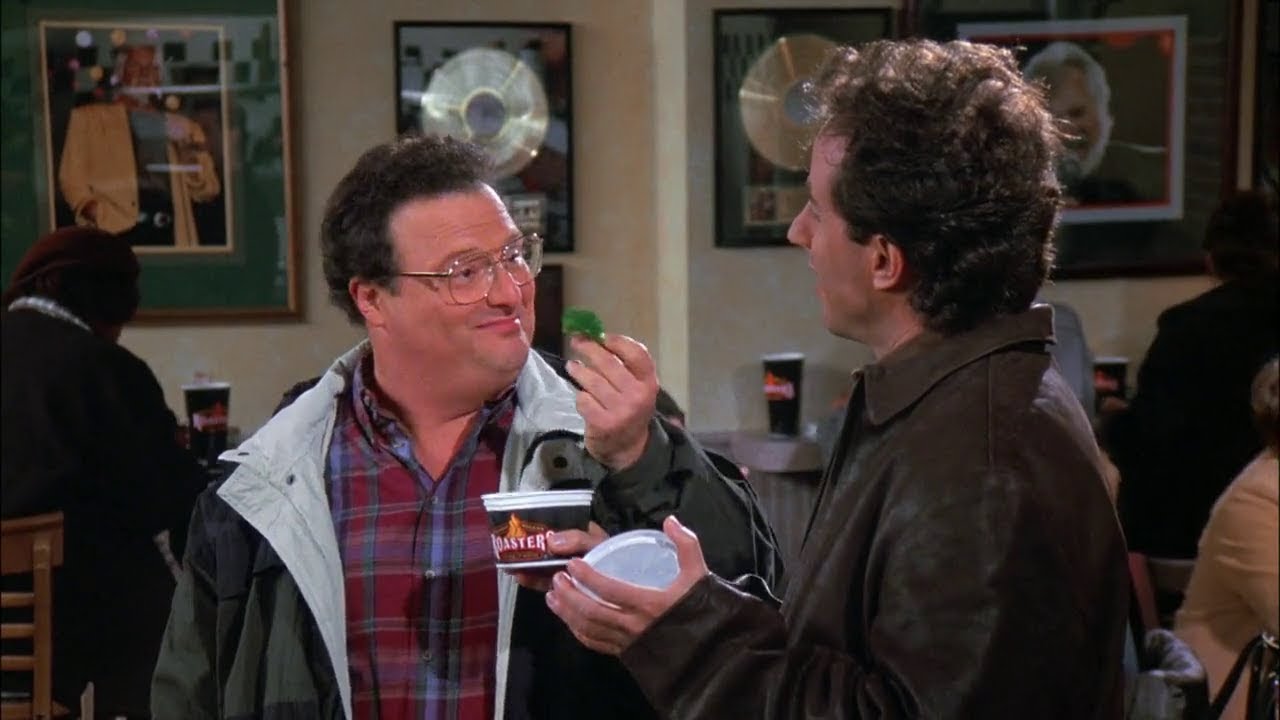 Newman eating Broccoli - Seinfeld - YouTube