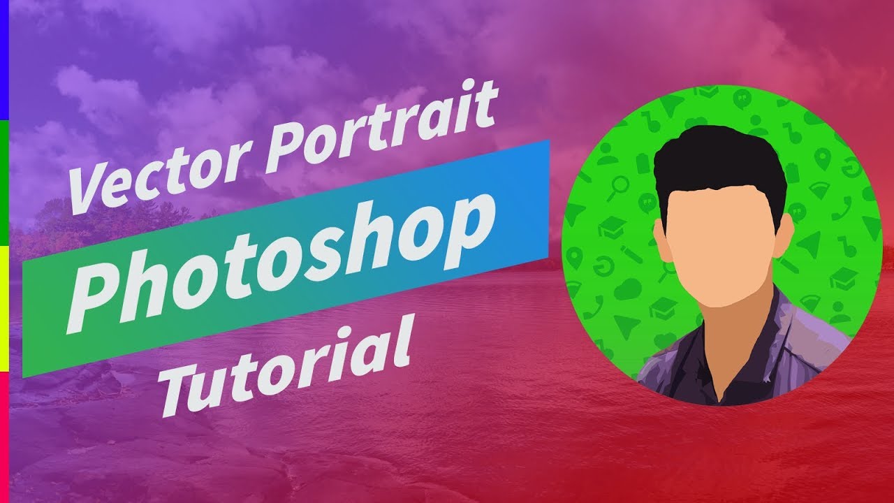 Vector Portrait Tutorial - Photoshop - YouTube