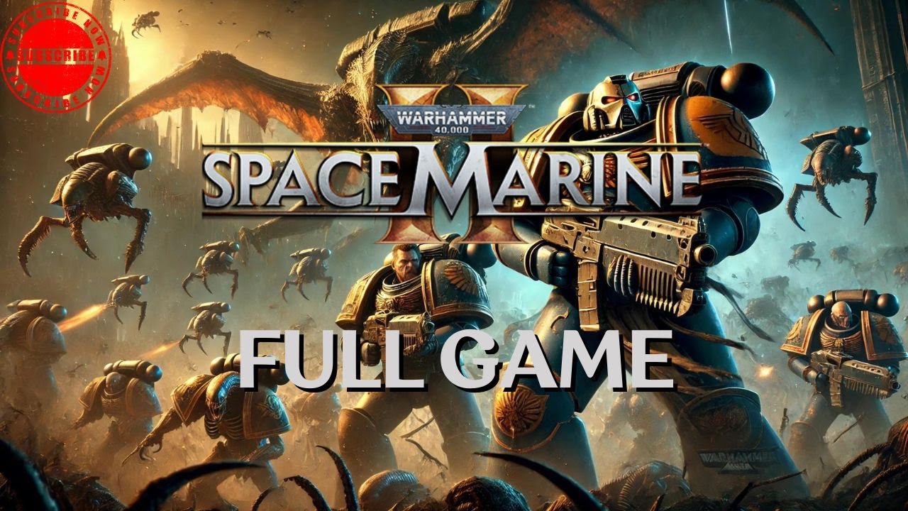 Space Marine 2 - (Game Video) - All Cutscenes - YouTube