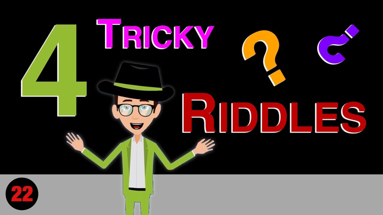 4 Tricky Mind Blowing Riddles That Will Leave You Thinking - YouTube