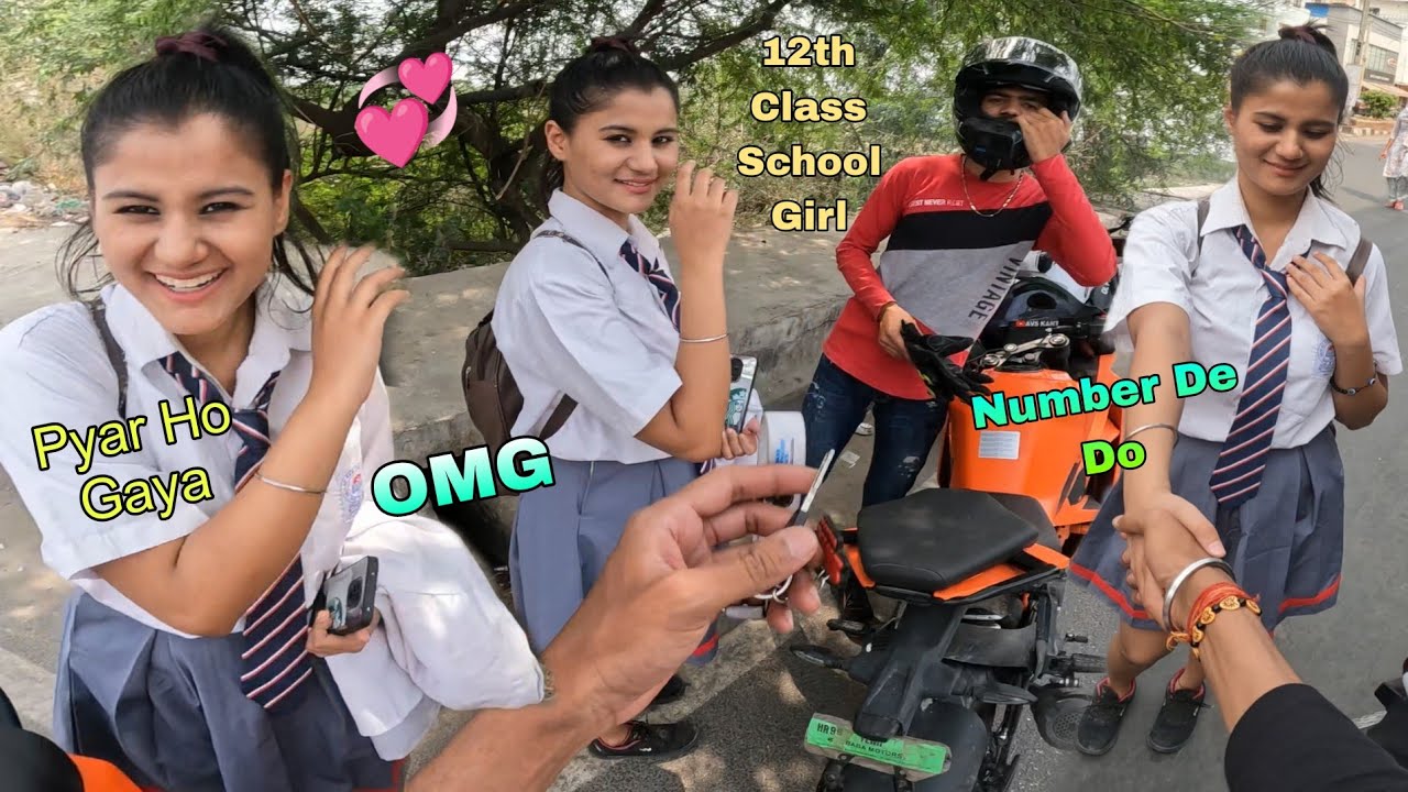 12th Class School Girl Ko Bol Diya ( I Love You 💞 ) | School Se Bhag ...