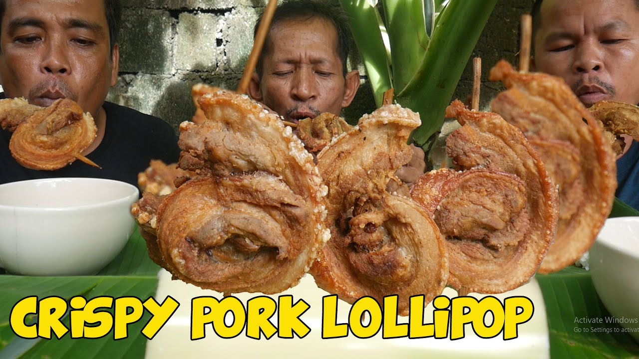 CRISPY PORK LOLLIPOP - YouTube