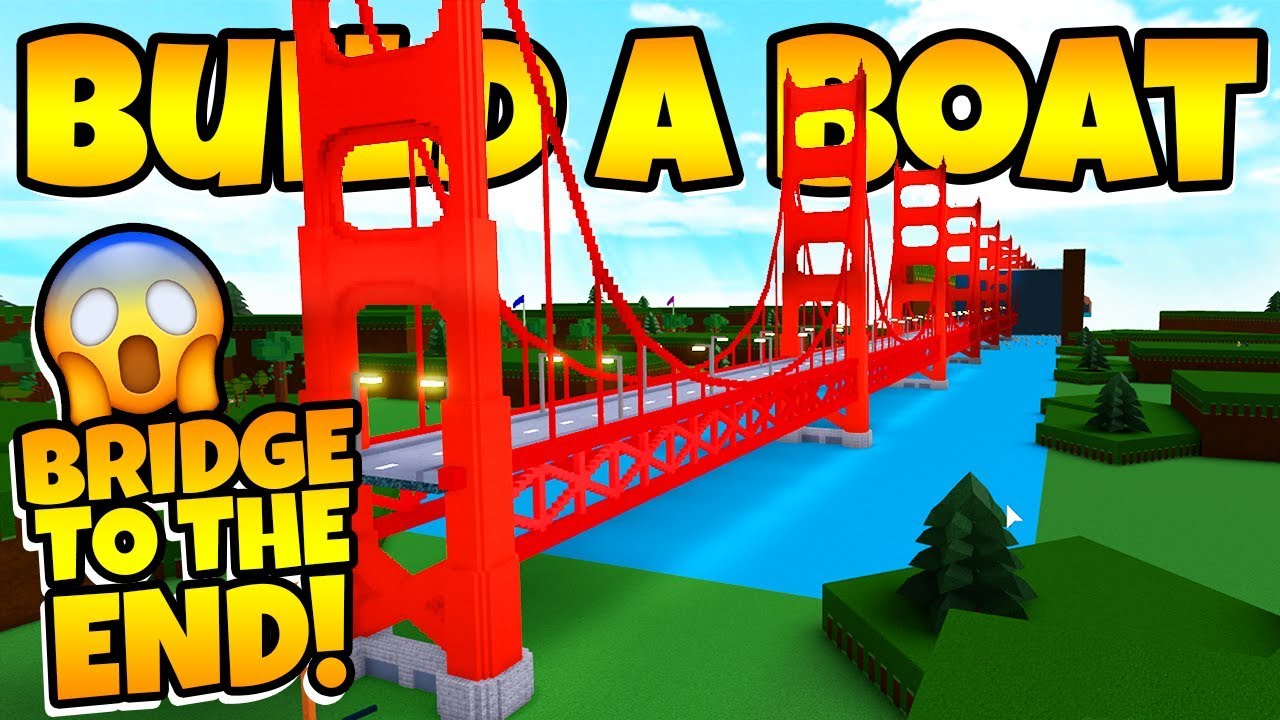 Build a Boat GIANT BRIDGE TO THE BEACH!!! - YouTube