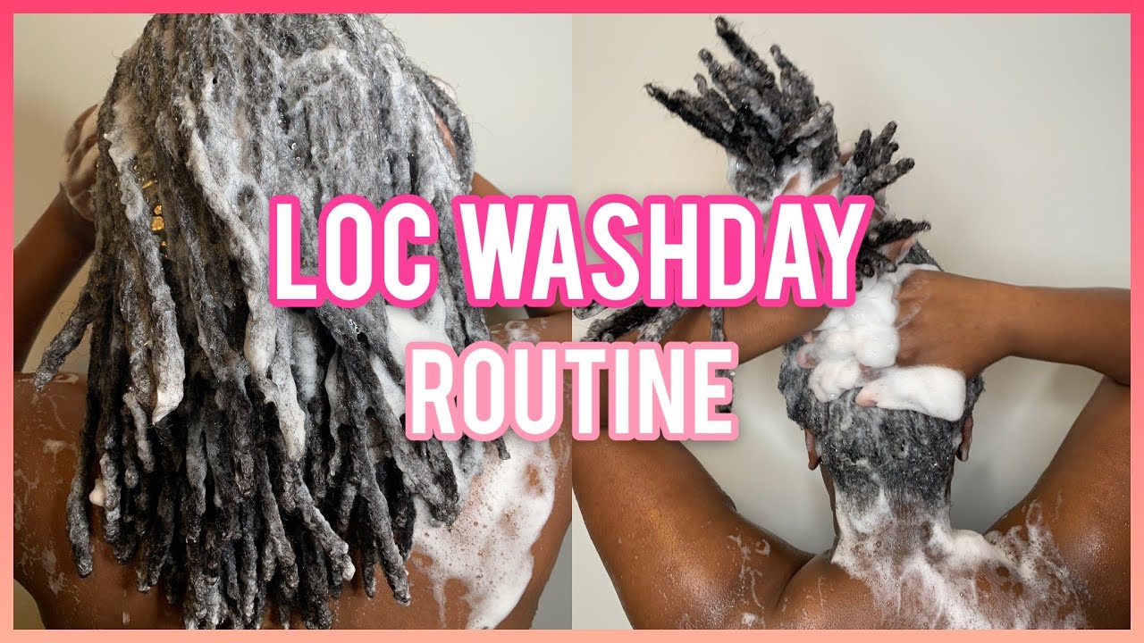 HOW TO PROPERLY WASH YOUR LOCS | LOC WASH DAY ROUTINE - YouTube