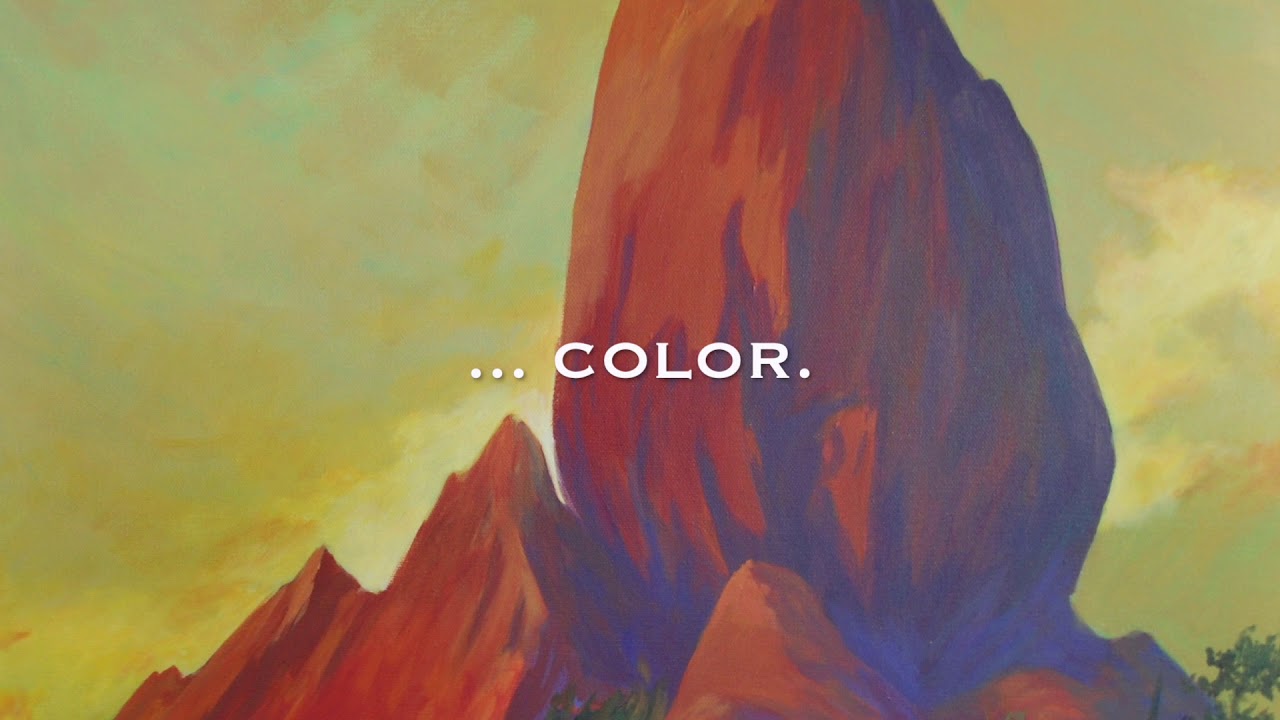 New works by Jim Marxen, California landscape artist - YouTube