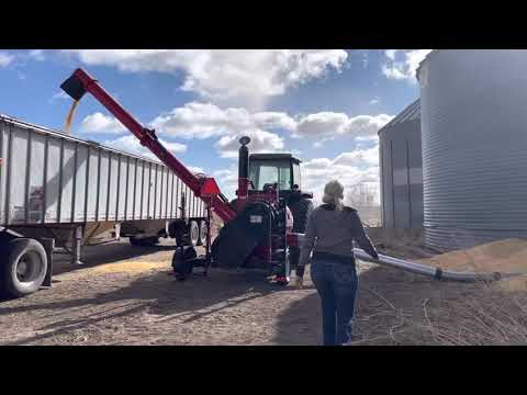 Farm life trucking, hauling corn, semi, grain vac
