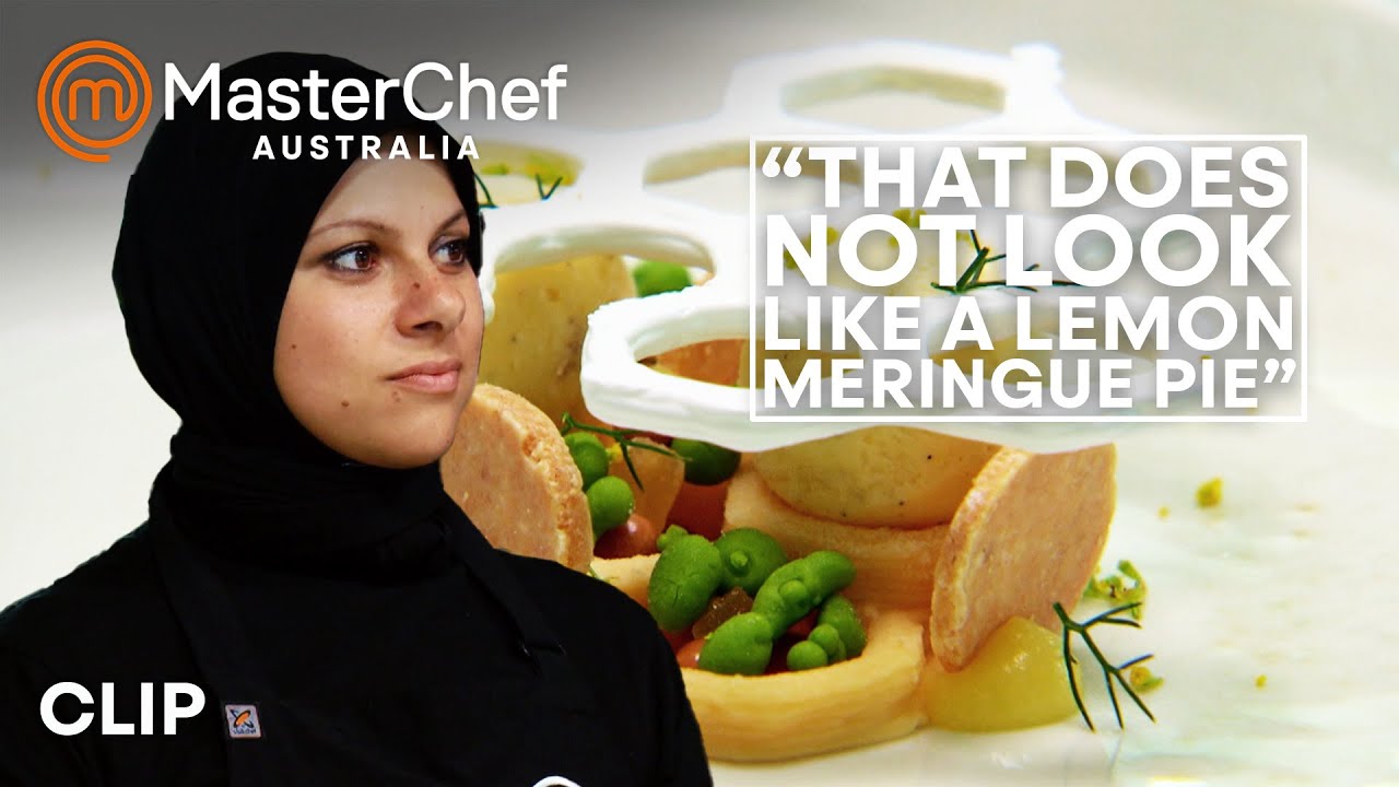 That's A Lemon Meringue Pie? | MasterChef Australia | MasterChef World ...