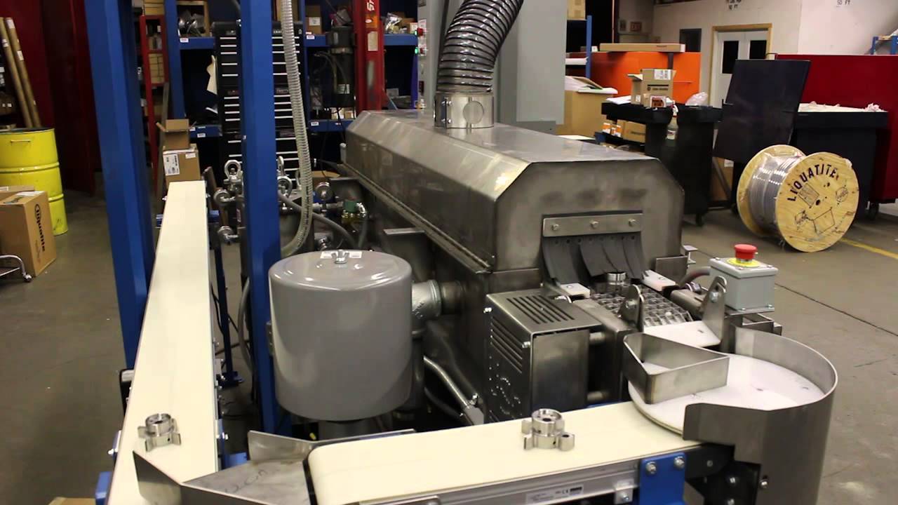 Industrial Compact Conveyor Washer | AEC Systems USA - YouTube