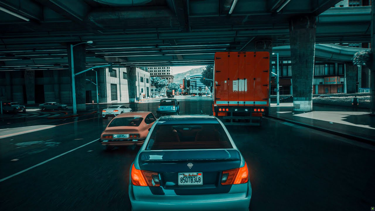 GTA 5 QuantV 3.0 Cinematic Reshade Preset Gameplay | GTA 5 Cinematic ...