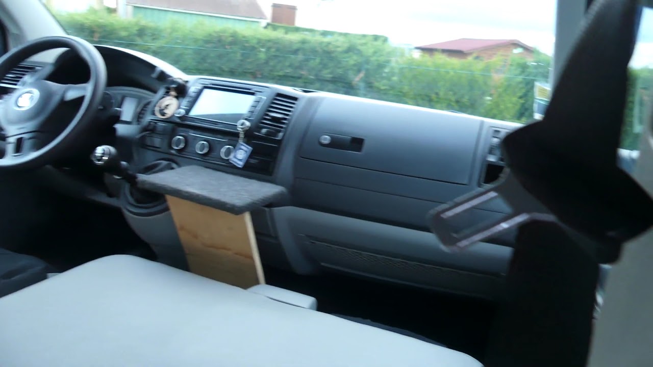 Aménagement Intérieur VW T5 - YouTube