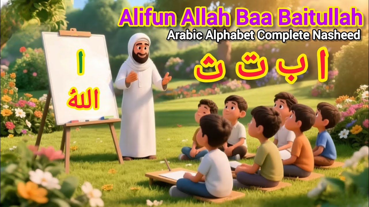alifun allah ba baitullah || 3D Animated Cartoon song || Arabic ...