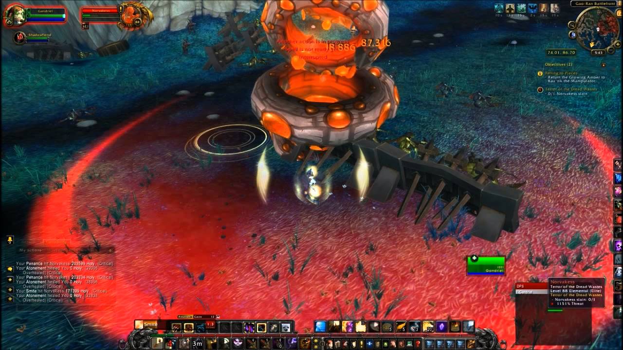 Terror of the Dread Wastes Quest - World of Warcraft - YouTube
